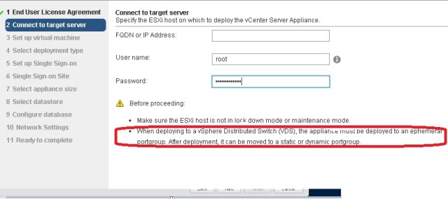 VMware vCenter Server Appliance 6.0 – “Failed to Start Services. Firstboot Error”. | Techbrainblog