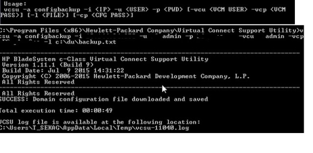Steps to upgrade the firmware of HP Virtual Connect Module using ...